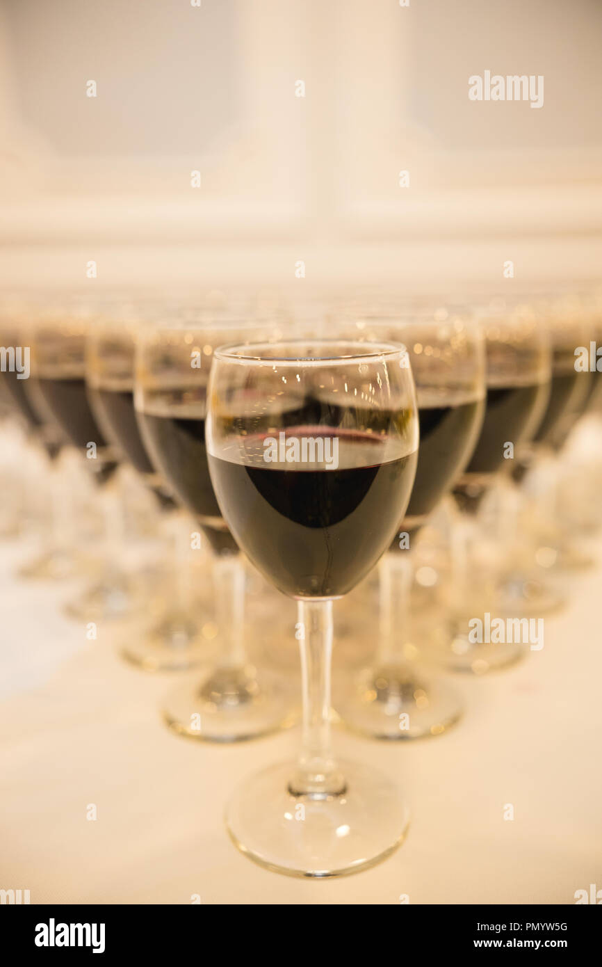 Different alcohol glasses wedding catering hi-res stock photography and ...