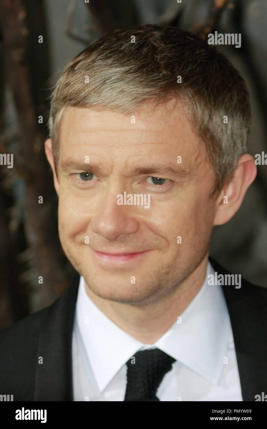 Martin Freeman at the Premiere of New Line Cinema, Metro Goldwyn Mayer ...