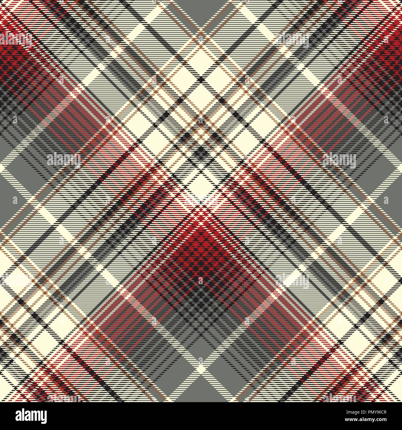 Abstract tartan seamless pattern. Vector illustration Stock Vector ...