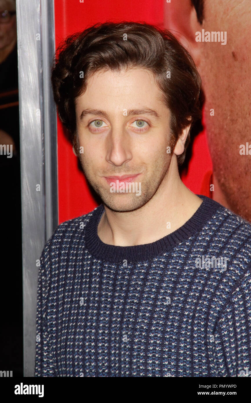 Simon Helberg at the Los Angeles Premiere of Warner Bros. Pictures ...