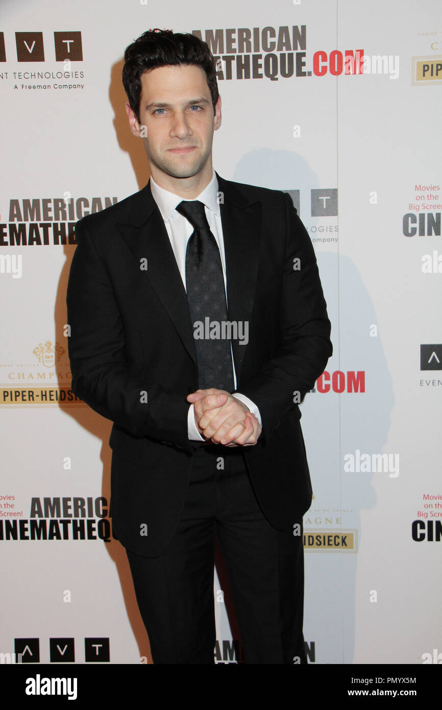 Justin Bartha 12/12/2013 27th Annual American Cinematheque Award held ...