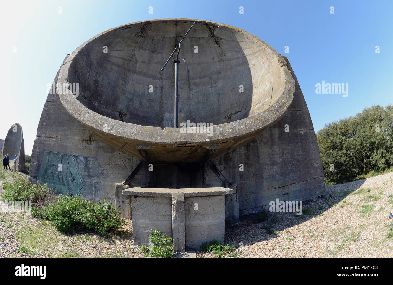 England, Kent, Denge, 30ft Experimental Sound Mirror built in 1930 ...