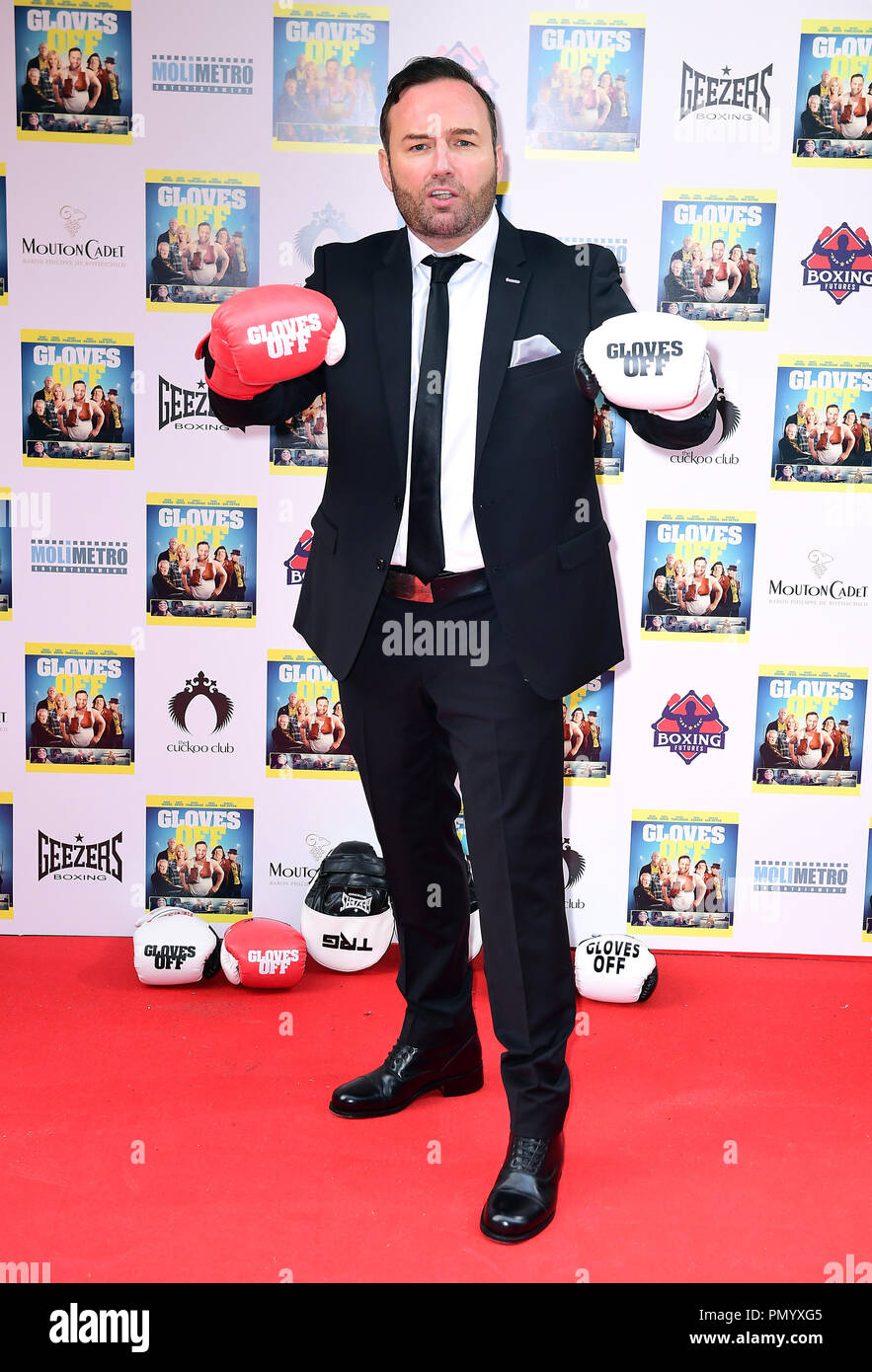 Brad Moore attending the premiere of Gloves Off at The Prince Charles ...