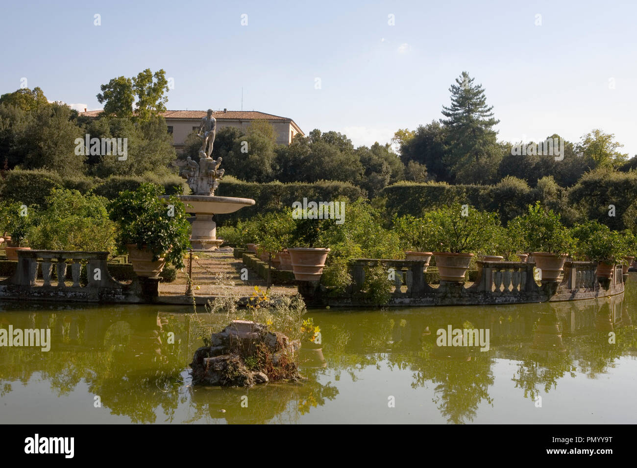 Isolotto boboli garden hi-res stock photography and images - Alamy