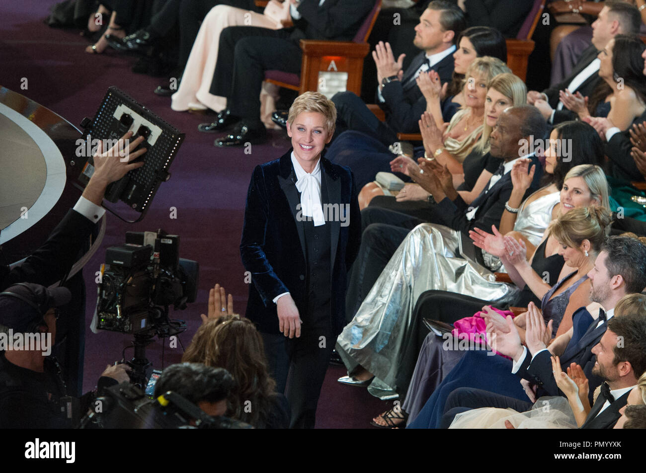 Ellen degeneres oscars hi-res stock photography and images - Alamy