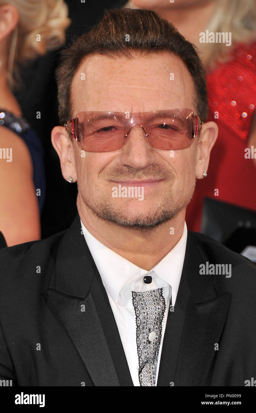 Bono at The 86th Annual Academy Awards held at the Dolby Theatre in ...