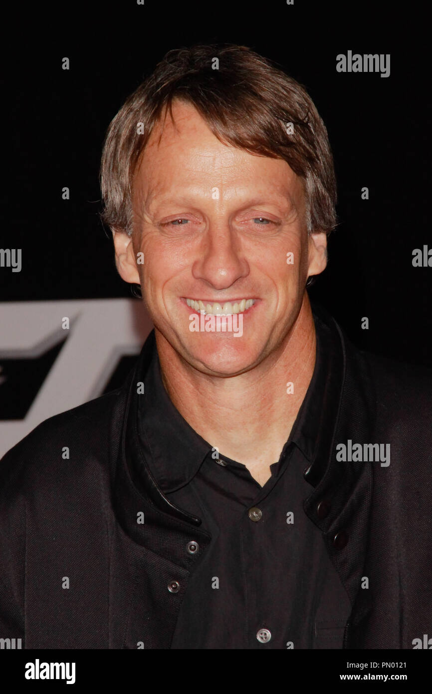 Tony Hawk at the Dreamworks' Pictures premiere of "Need For Speed ...