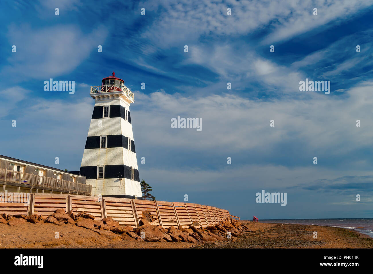 West point lighthouse, pei hi-res stock photography and images - Alamy