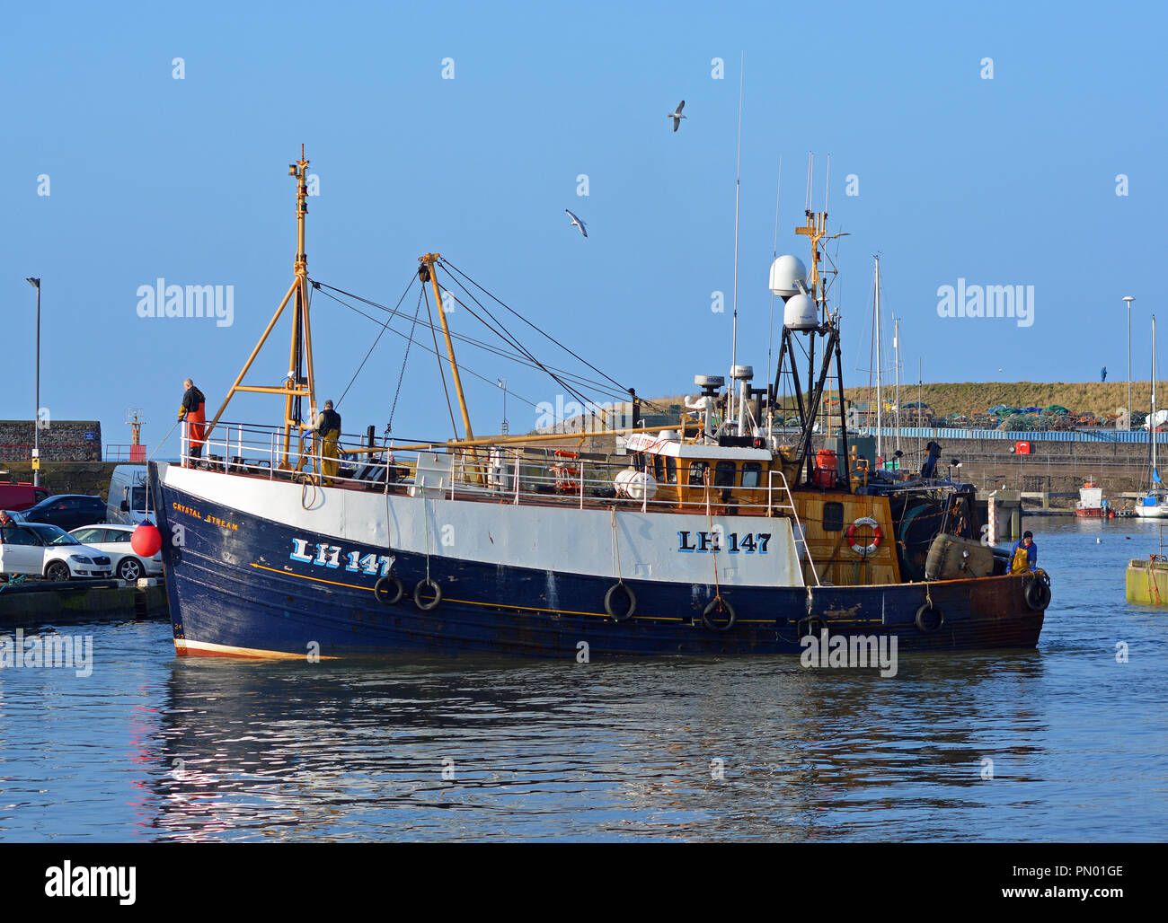 Trawler fishing eyemouth hi-res stock photography and images - Alamy