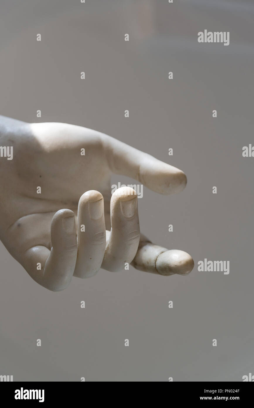 Marble hand hi-res stock photography and images - Alamy