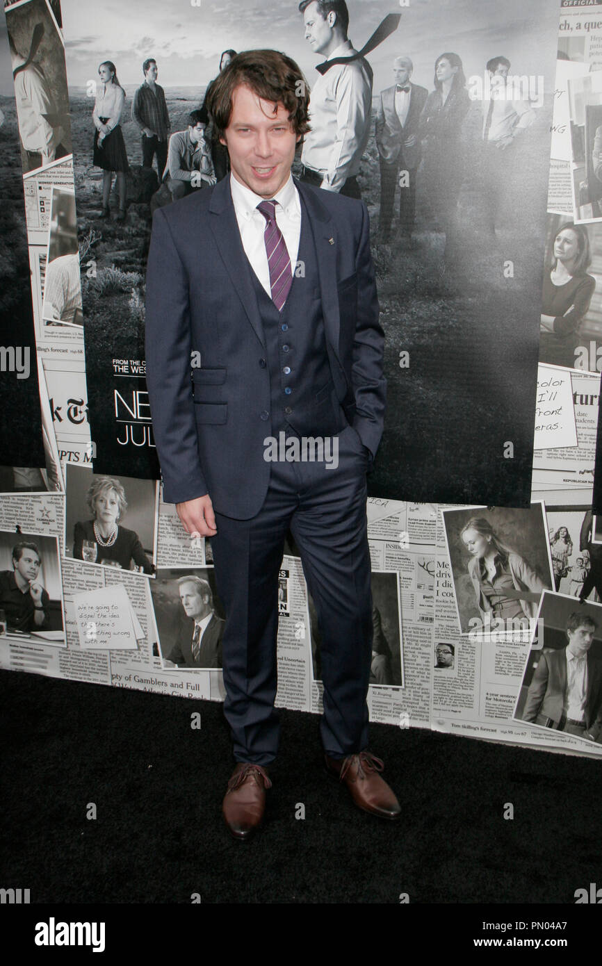 John Gallagher 07/10/2013 "The Newsroom" Season 2 Premiere held at the ...