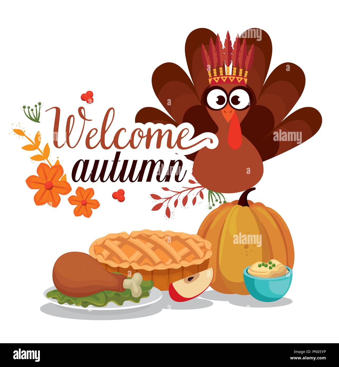 Poster welcome november Cut Out Stock Images & Pictures - Alamy