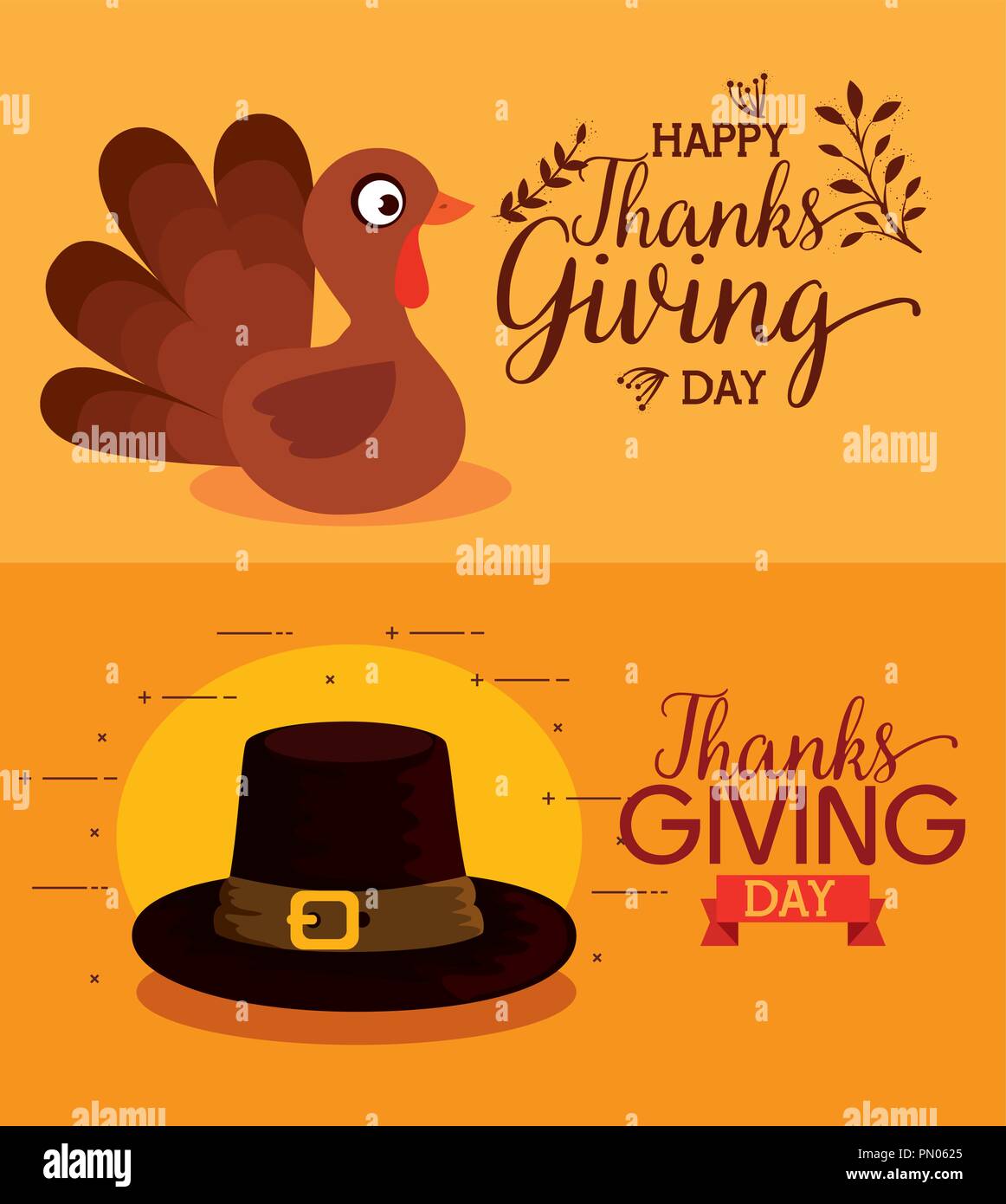 Stamp pilgrim Stock Vector Images - Alamy