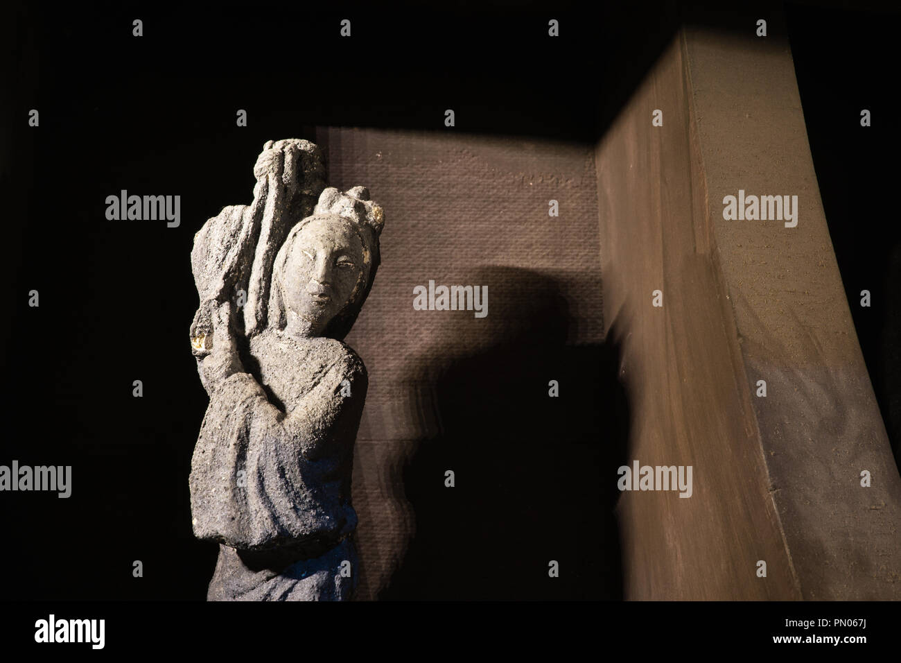 Traditional chinese statues were used as the junk ballasts or ship ...