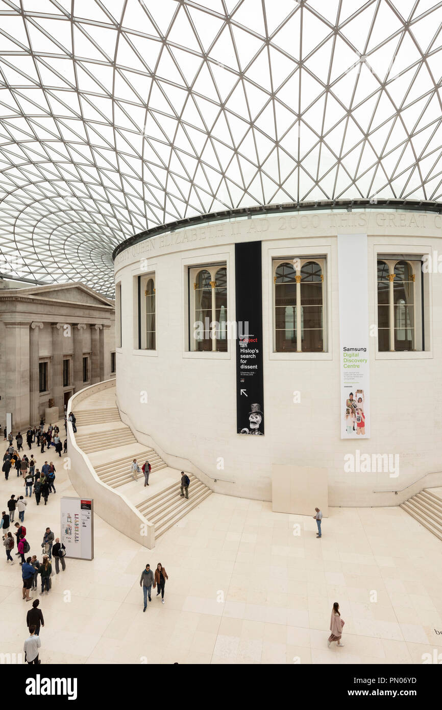 Great Court, British Museum, London, England, UK Stock Photo - Alamy