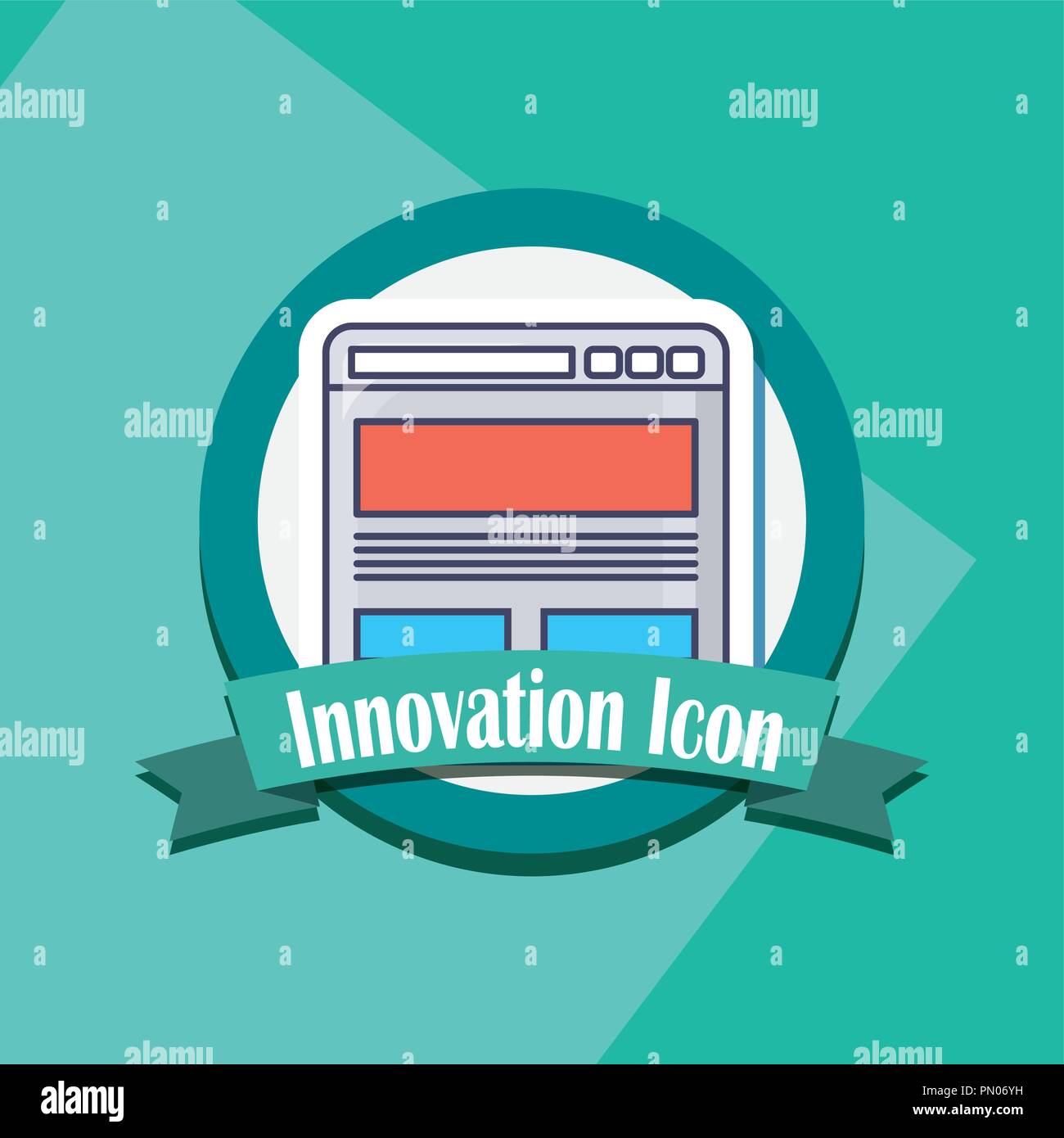 website digital internet innovation icon vector illustration Stock ...