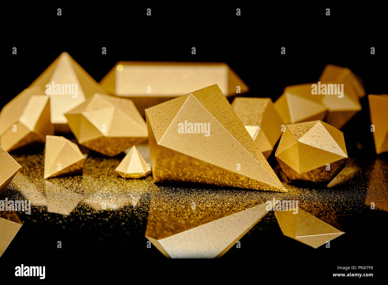 Gold dust treasure hi-res stock photography and images - Alamy