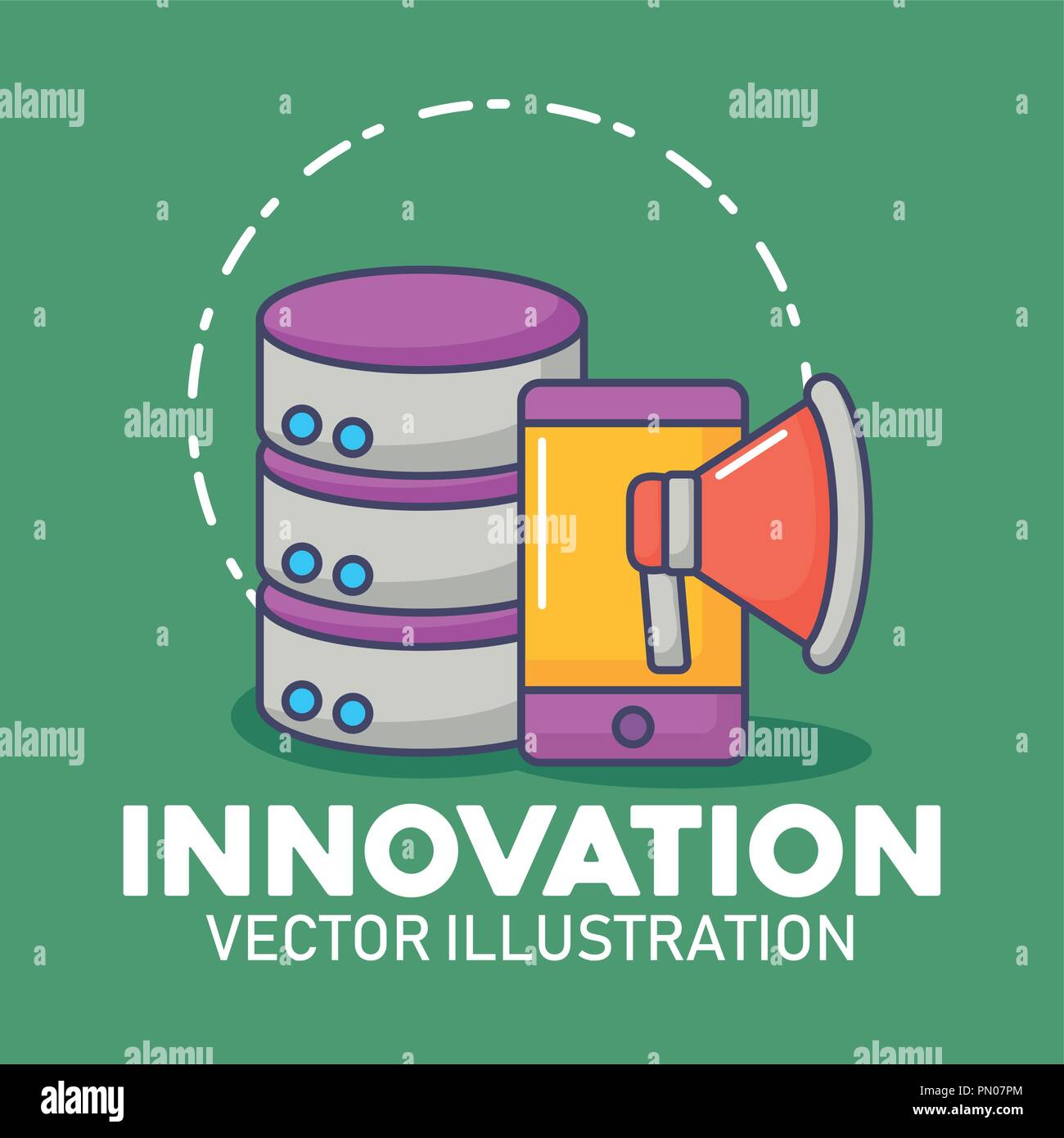 database server smartphone megaphone marketing innovation technology ... database server smartphone megaphone marketing innovation technology ...