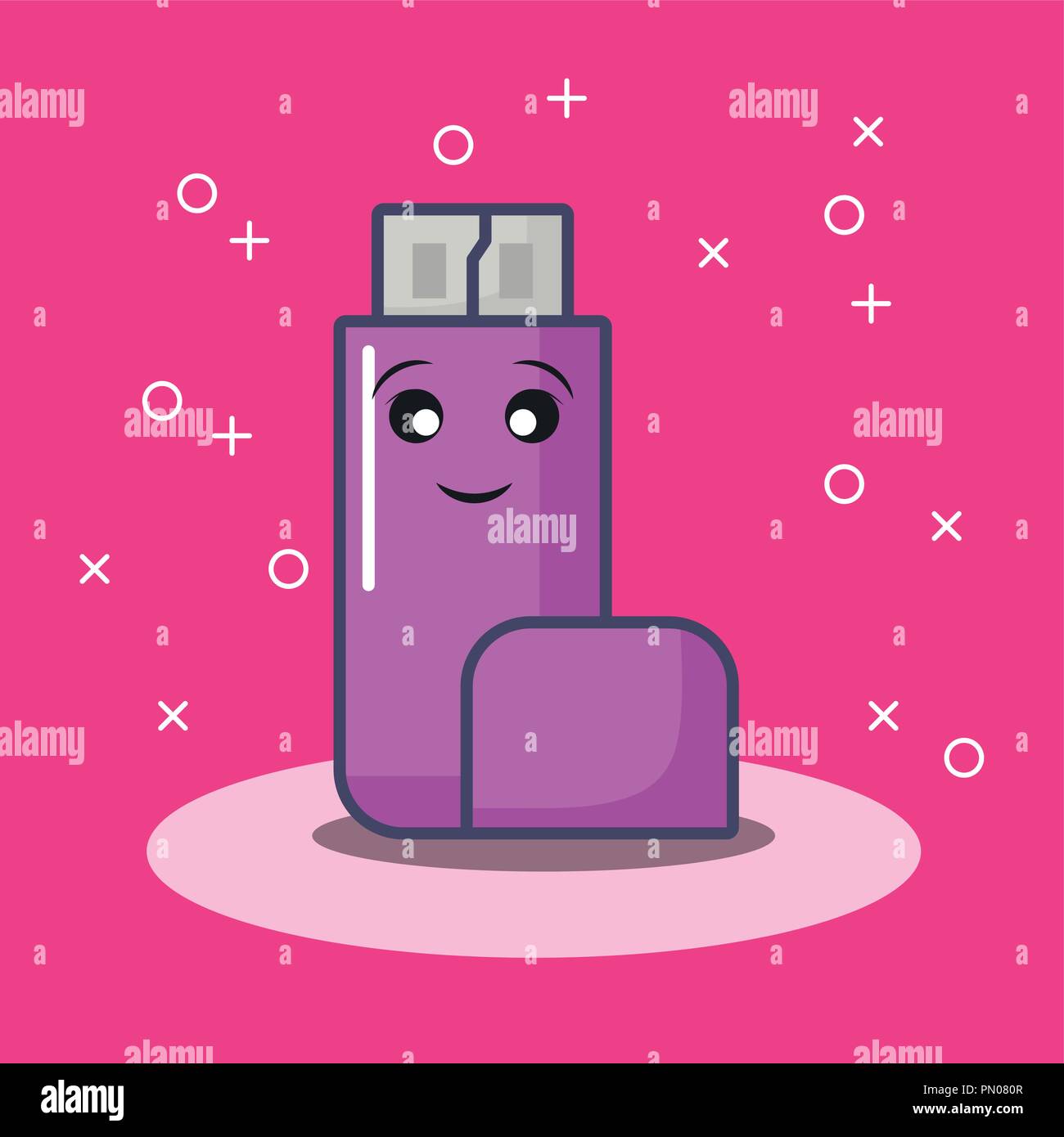 Cartoon flash drive hi-res stock photography and images - Alamy