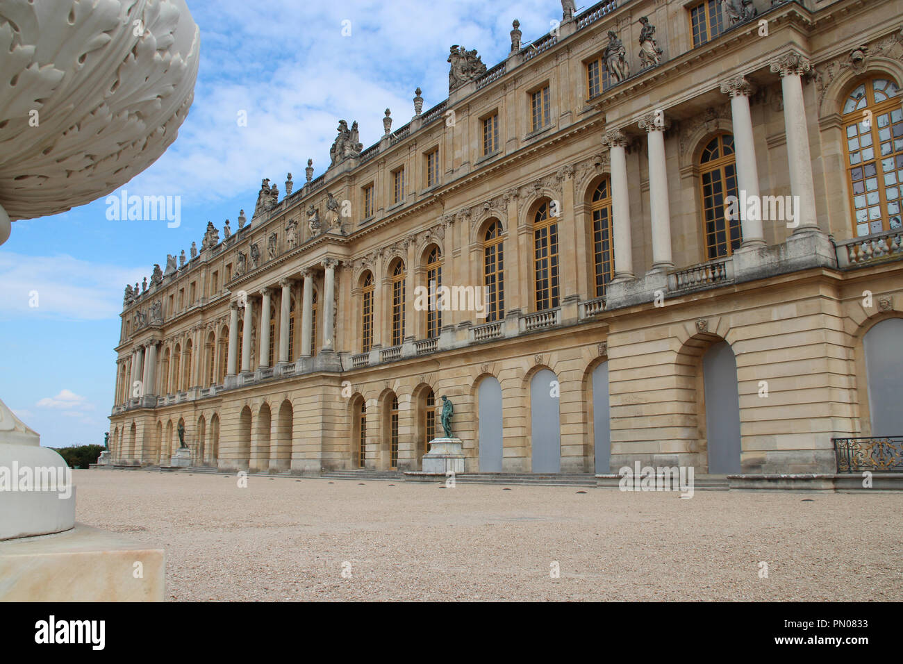 The castle of Versailles (France Stock Photo - Alamy