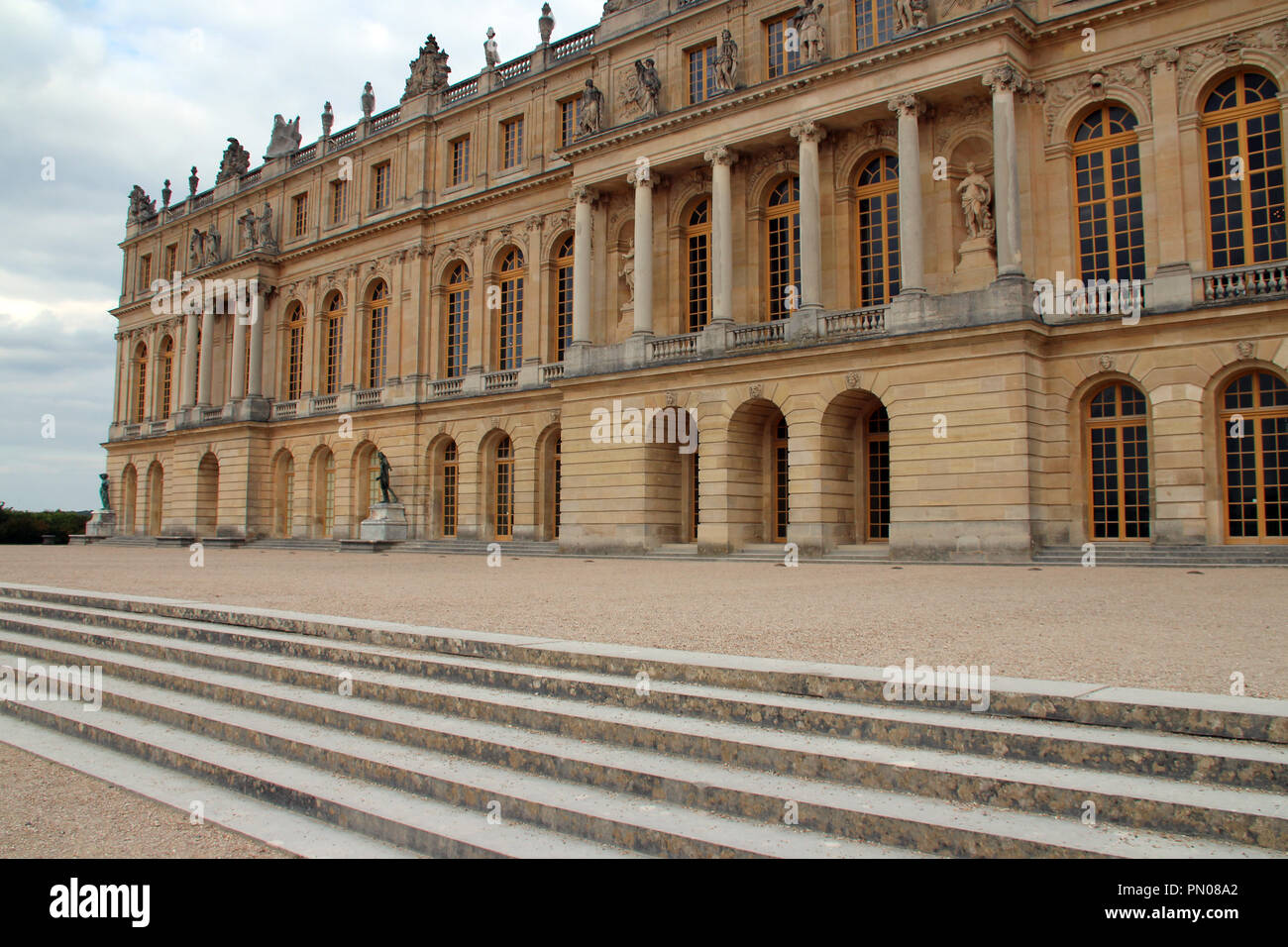 The castle of Versailles (France Stock Photo - Alamy