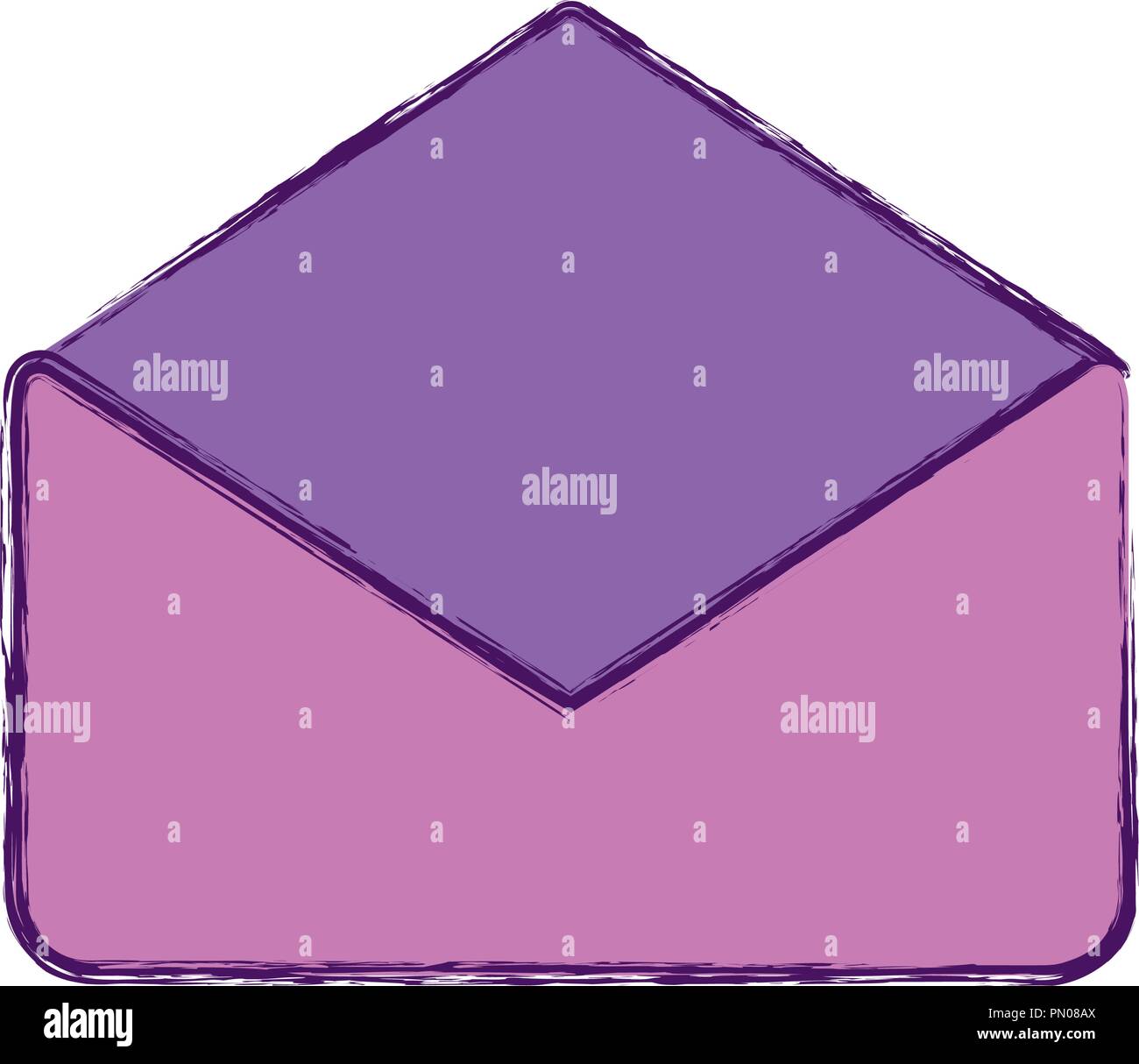 open email envelope message icon vector illustration Stock Vector Image ...