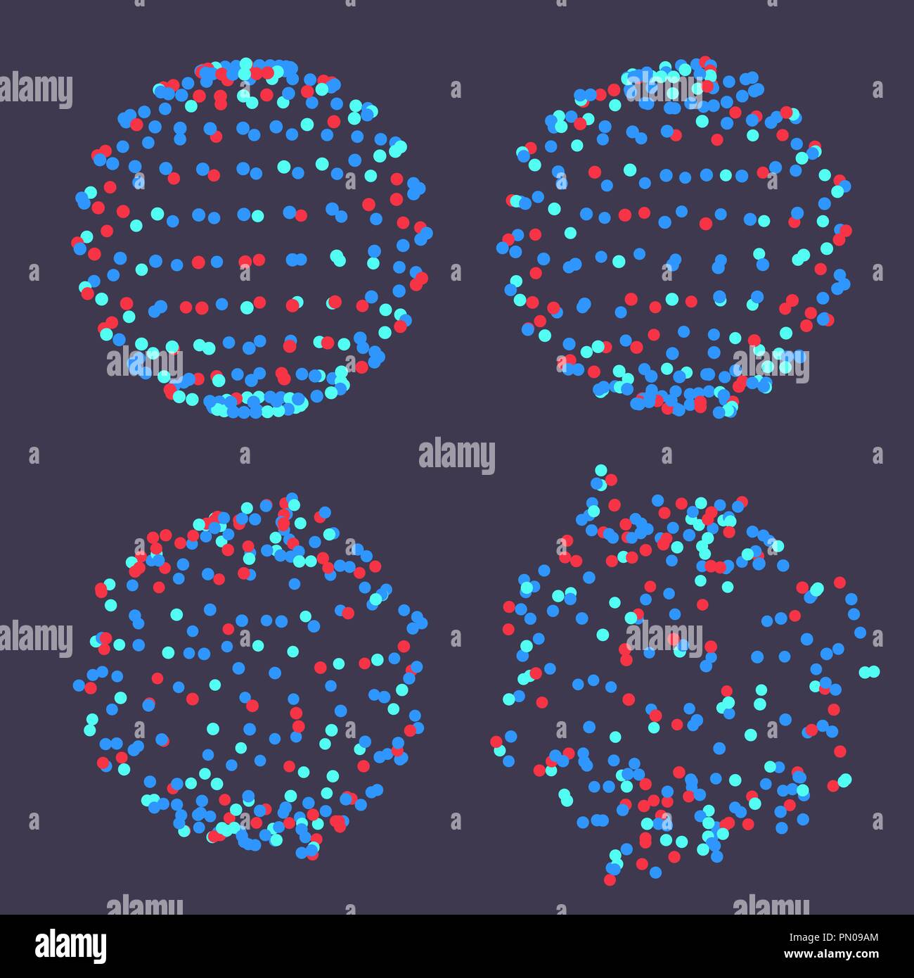 Molecular Structure Vector Atom Abstract Object Geometric Shape Design Molecule Grid