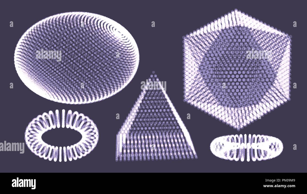 Molecular Structure Vector Digital Connection Science Design Abstract Molecule Grid