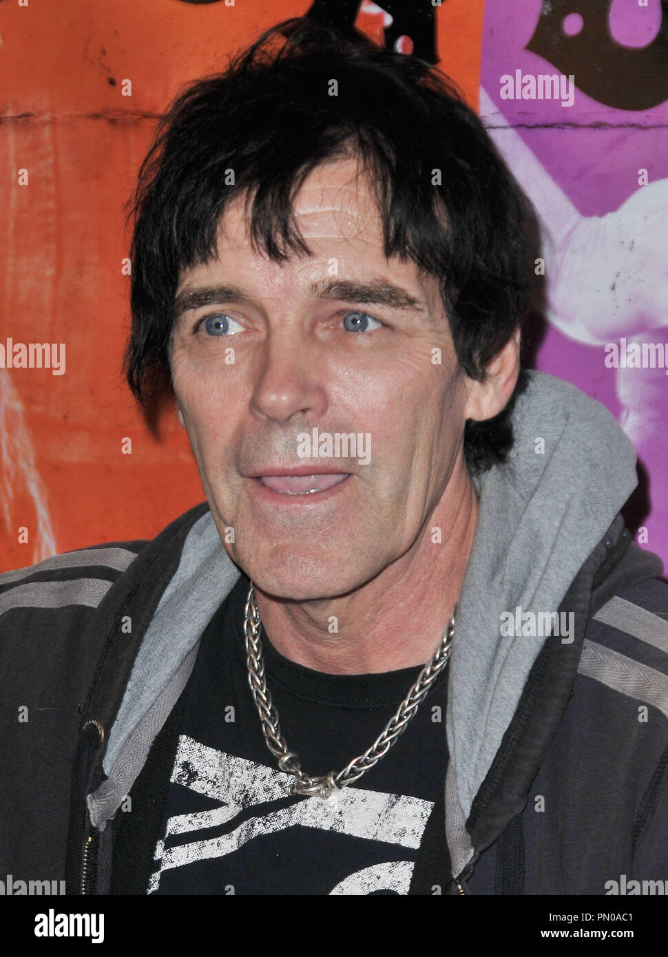 Richie Ramone at the "CBGB" Los Angeles Screening held at the ArcLight ...