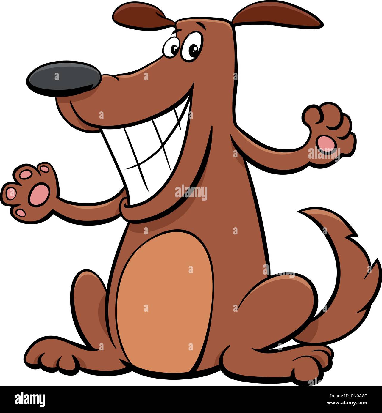Loyal friend Stock Vector Images - Alamy