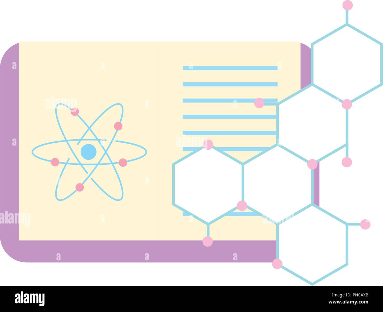 biology science study book atom molecule Stock Vector Image & Art - Alamy