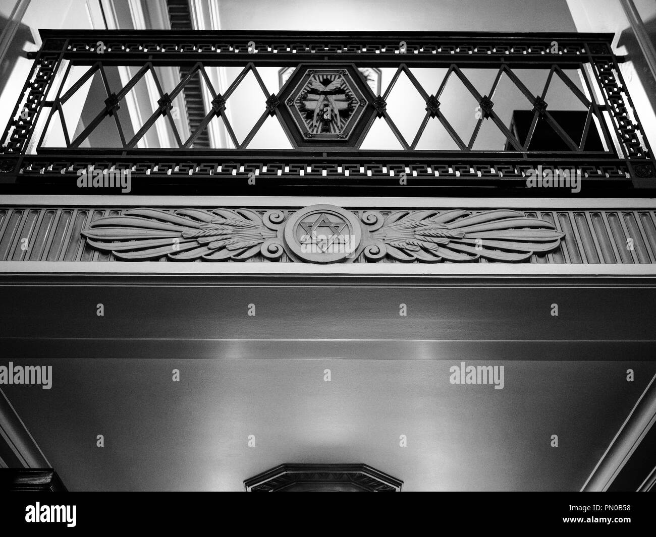 Masonic hall Black and White Stock Photos & Images - Alamy
