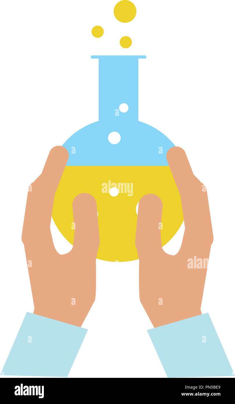 Pharmaceutical lab hands Stock Vector Images - Alamy