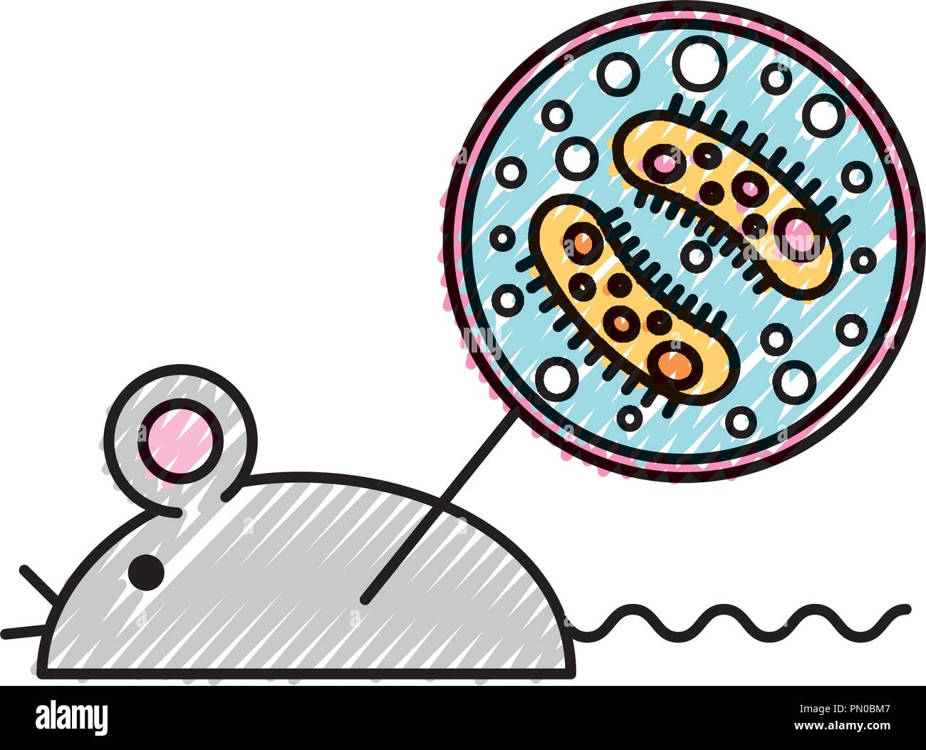 Lab rat glove Stock Vector Images - Alamy