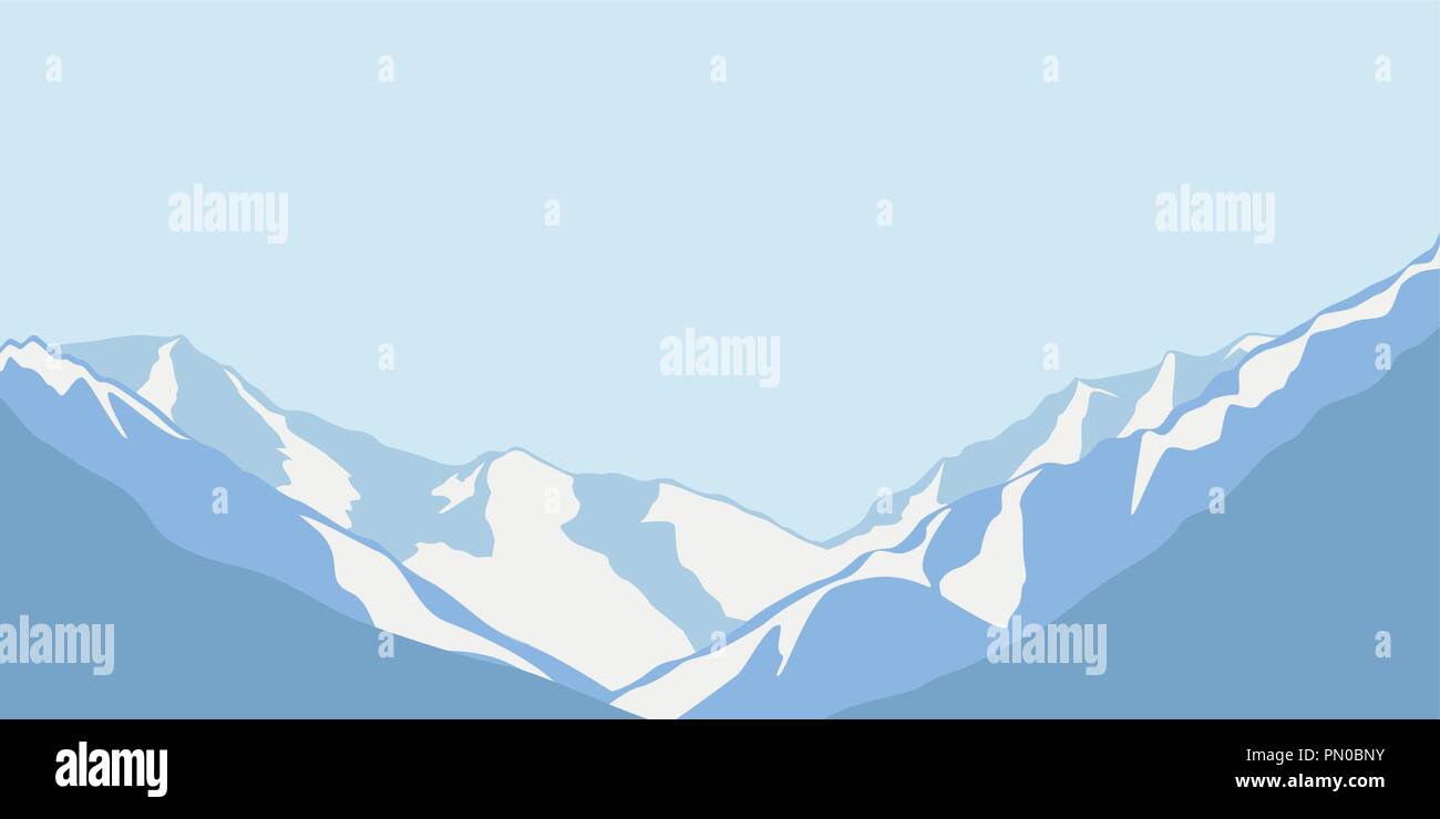 Cold morning winter season Stock Vector Images - Alamy