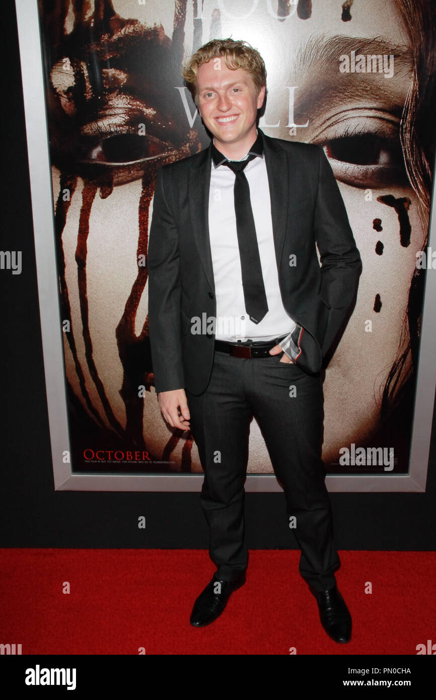 Max Topplin at the World Premiere of MGM and Screen Gems' "Carrie ...