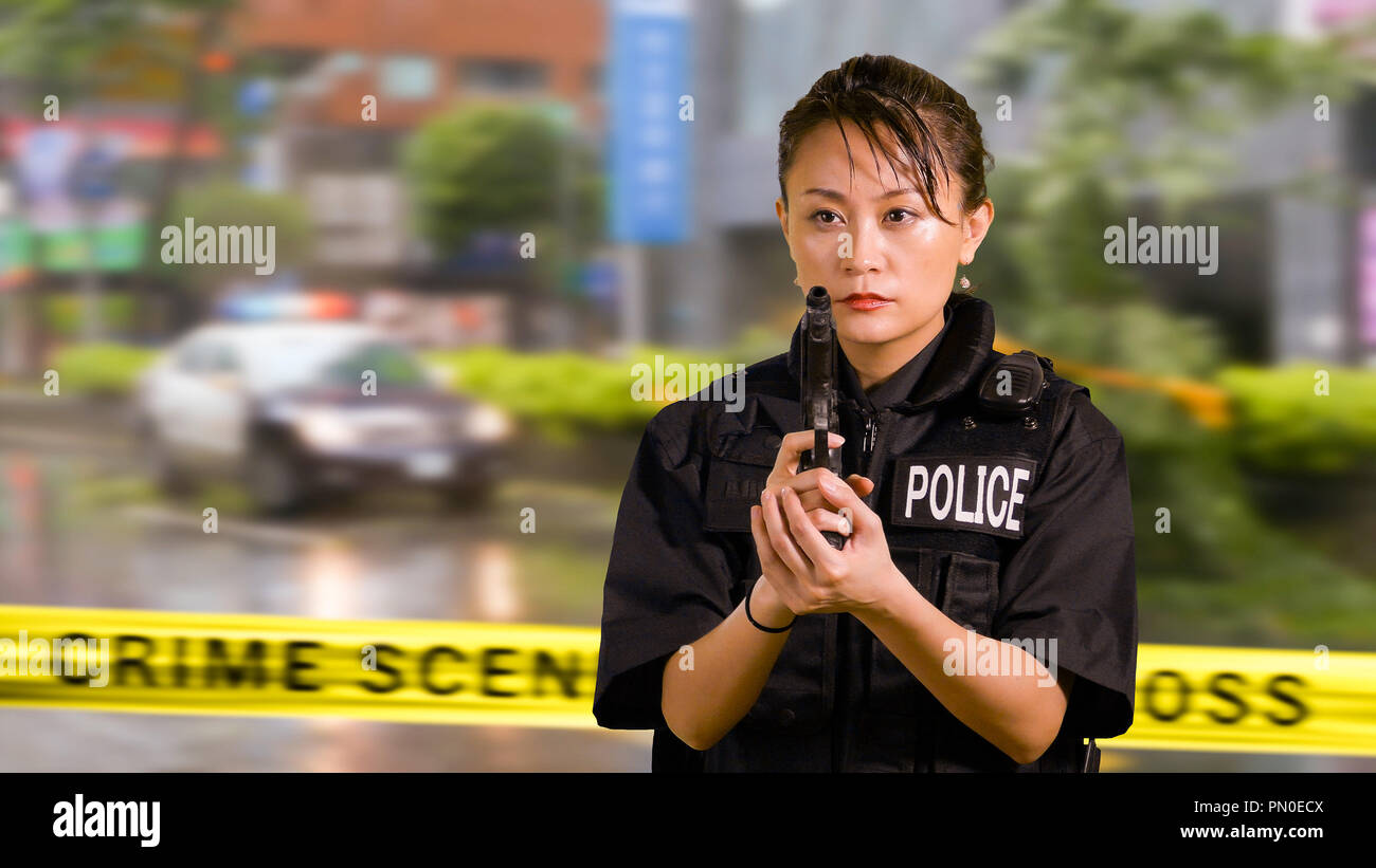 Asian american woman police officer hi-res stock photography and images ...