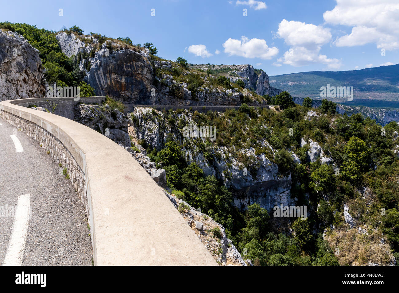 Winding road provence france hi-res stock photography and images - Alamy