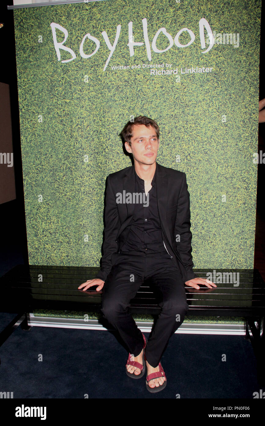 Ellar Coltrane 06/16/2014 Los Angeles Special Screening of "Boyhood ...