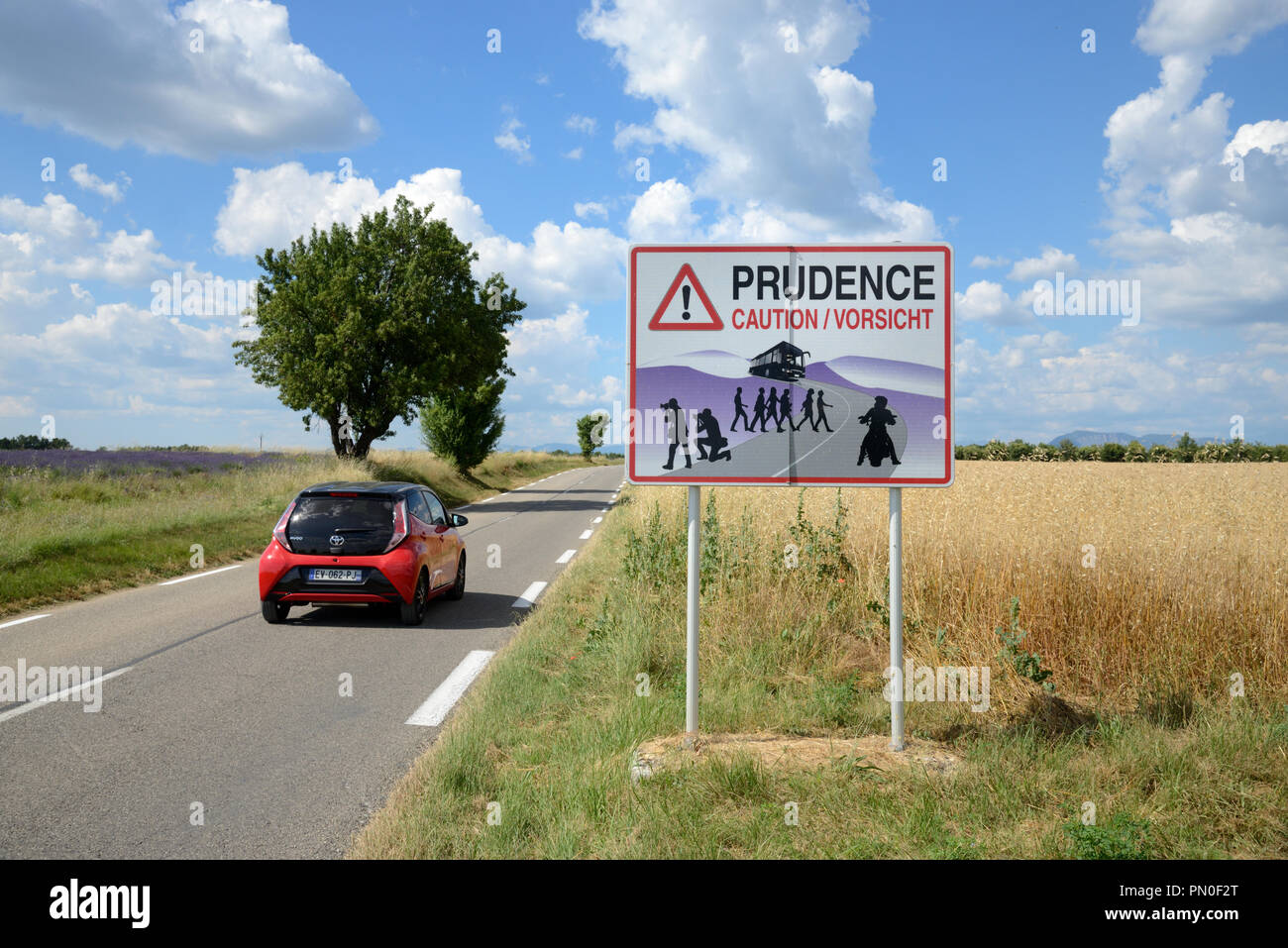 Beware Tourists Traffic Sign Warning Drivers About Tourists on Coach ...