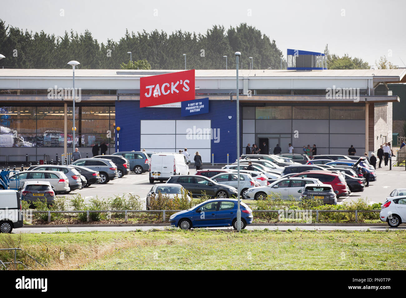 Picture shows the new Tesco discount store called Jack's which was ...
