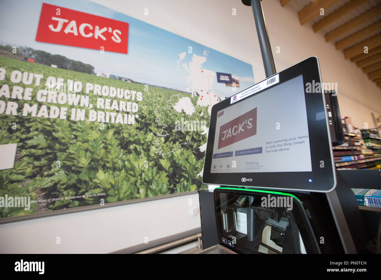 Picture shows the new Tesco discount store called Jack's which was ...