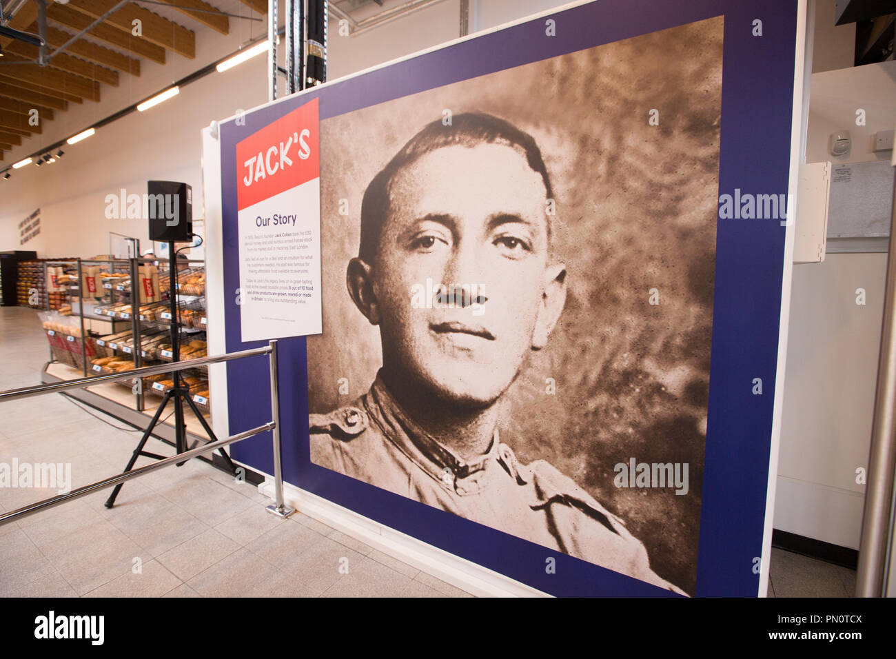 Picture shows the new Tesco discount store called Jack's which was ...