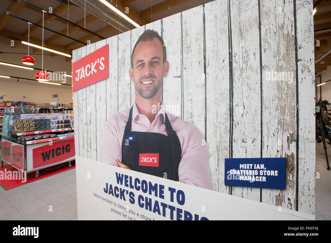 Picture shows the new Tesco discount store called Jack's which was ...