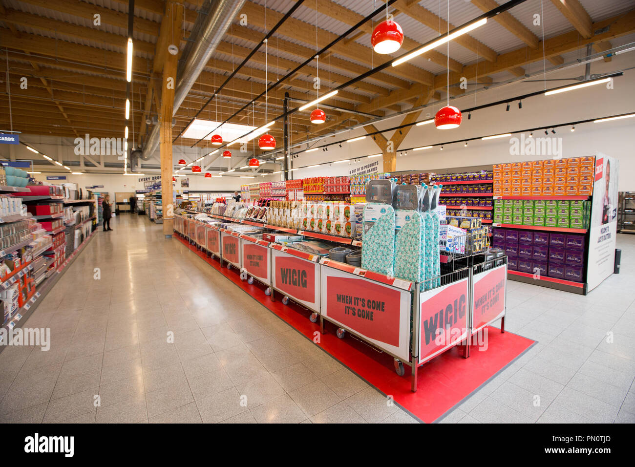 Picture shows the new Tesco discount store called Jack's which was ...