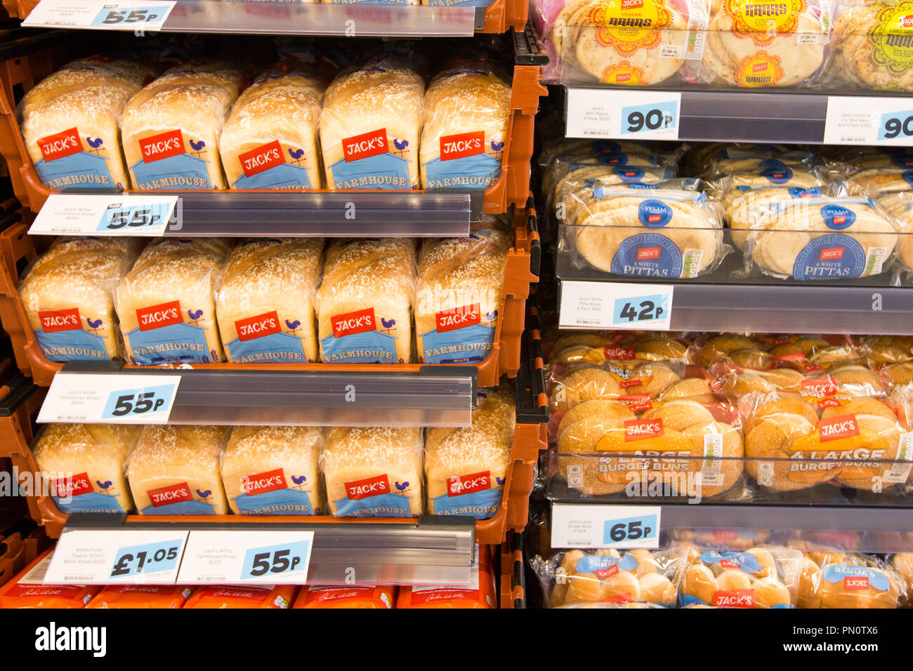 Tesco cheap tesco bread hi-res stock photography and images - Alamy