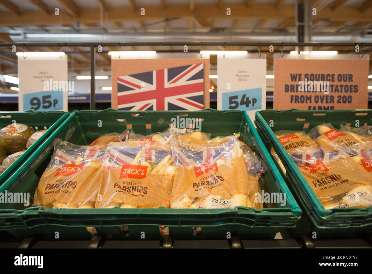 Picture shows the new Tesco discount store called Jack's which was ...