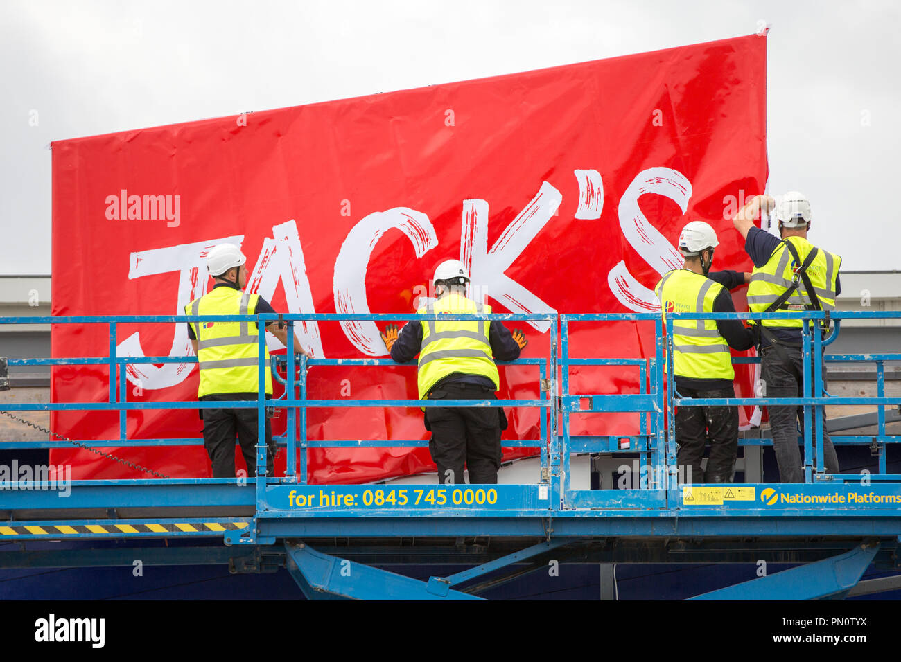 Picture shows the new Tesco discount store called Jack's which was ...