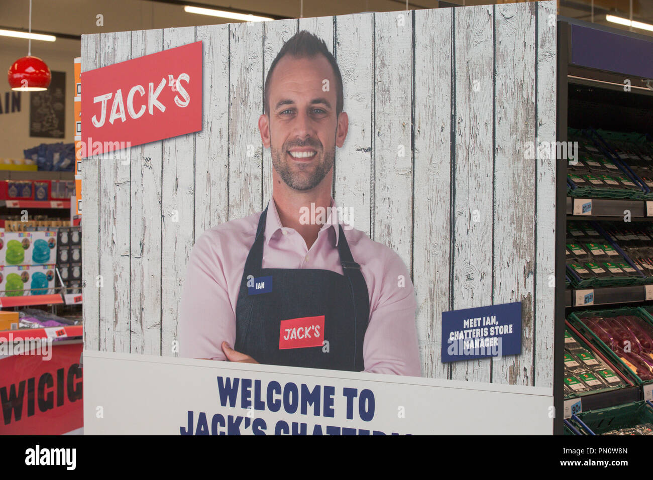 Picture shows the new Tesco discount store called Jack's which was ...