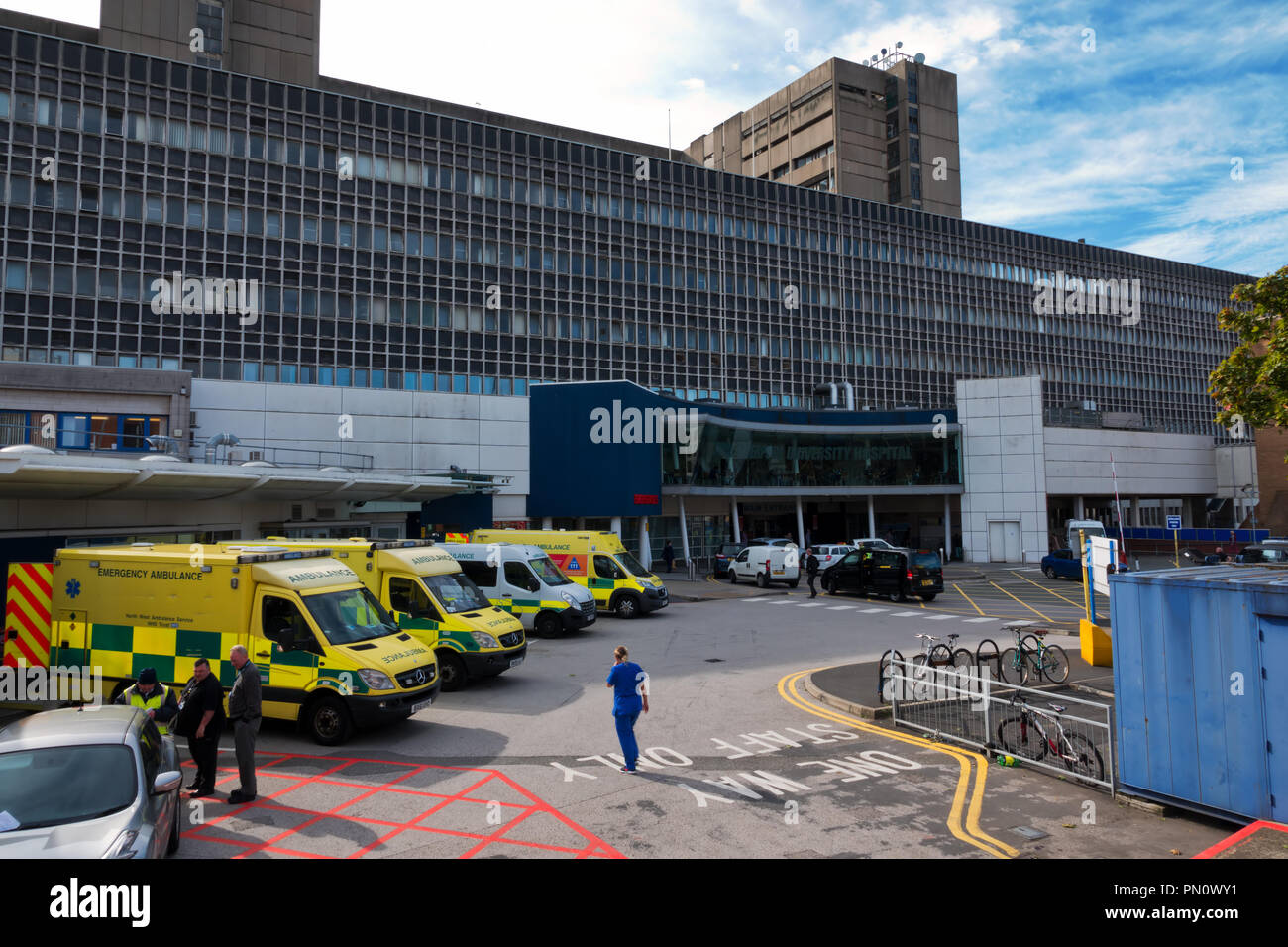 Front view of the old Royal Liverpool University Hospital which will be ...